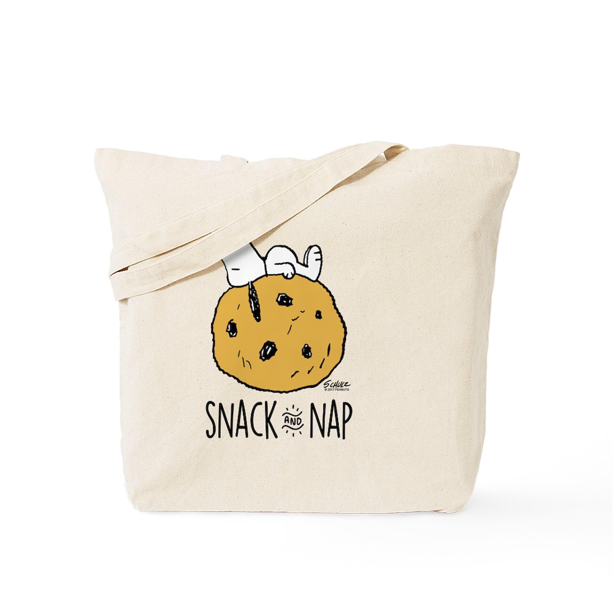 CafePress Peanuts Snoopy Canvas Tote Shopping Bag