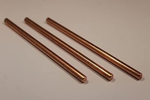Composite Knife Handles Scales Resin Blanks (Copper Rods 3/16")
