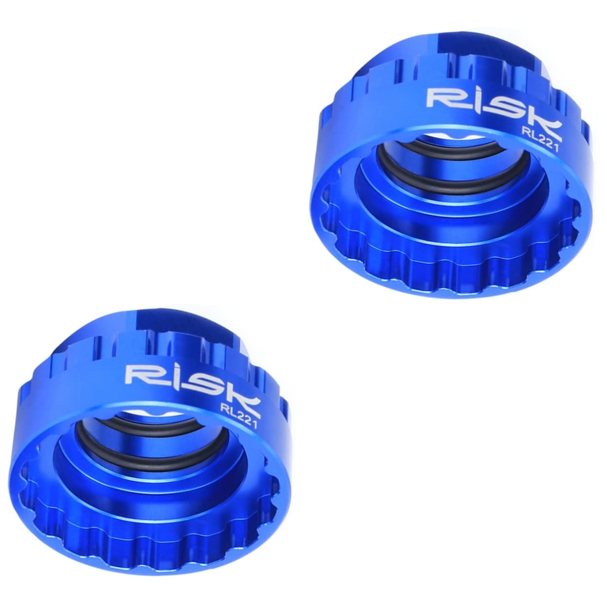 CLISPEED 2 Pcs Disc Removal Tool Bottom Bracket Puller Bottom Bracket Wrench Bottom Bracket Remover Bike Crank Extractor Bike Holder Repair Tool Portable M9100 Aluminum Alloy