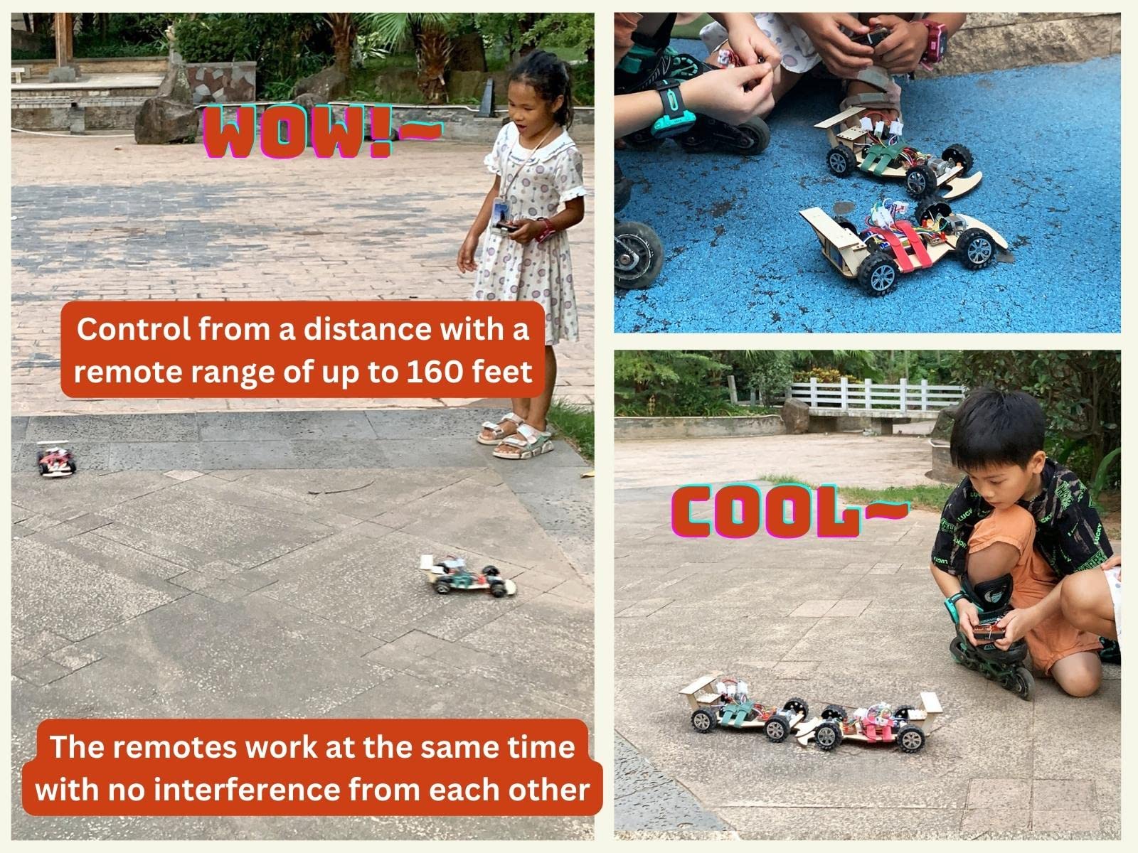 Pica Toys Wireless Remote Control Car Kit F1, Science Project Kit for Kids/Students/Education, STEM Project Model Car Kits to Build, Ideal Choice for Family and School