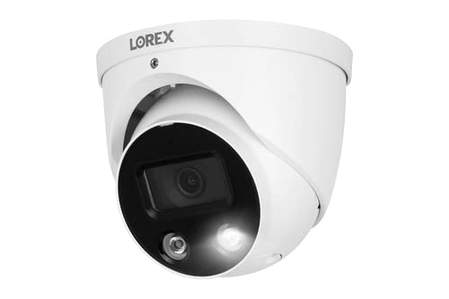 Lorex N4K3SD-1612WD-2 Lorex Fusion 4K 16-Channel 3TB Wired NVR System with 12 E893DD Smart Deterrence Dome Security Cameras