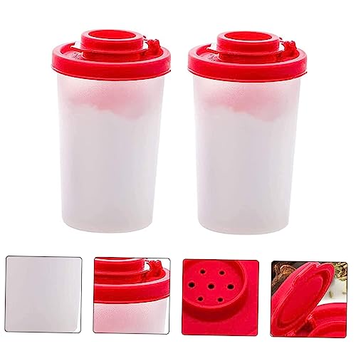Jalepeño Pepper 2pcs Pepper Shaker Seasoning Jars Plastic Pepper Plastic Bottle Metal Clear Plastic Mini Plastic s Seasoning s Kitchen Supplies