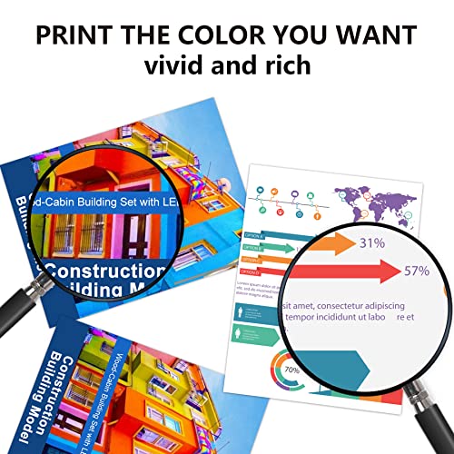 JUELÂ Compatible Replacement for Lexmark 4 Pack CS331 20N10K0 20N10C0 20N10M0 20N10Y0 Toner Cartridge | Works with CS331dw CX331adwe Printer, (K/C/M/Y)
