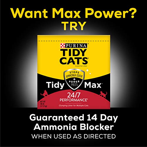 Tidy Cats Scoop Cat Litter Box, For Multiple Cats, 20 Lbs