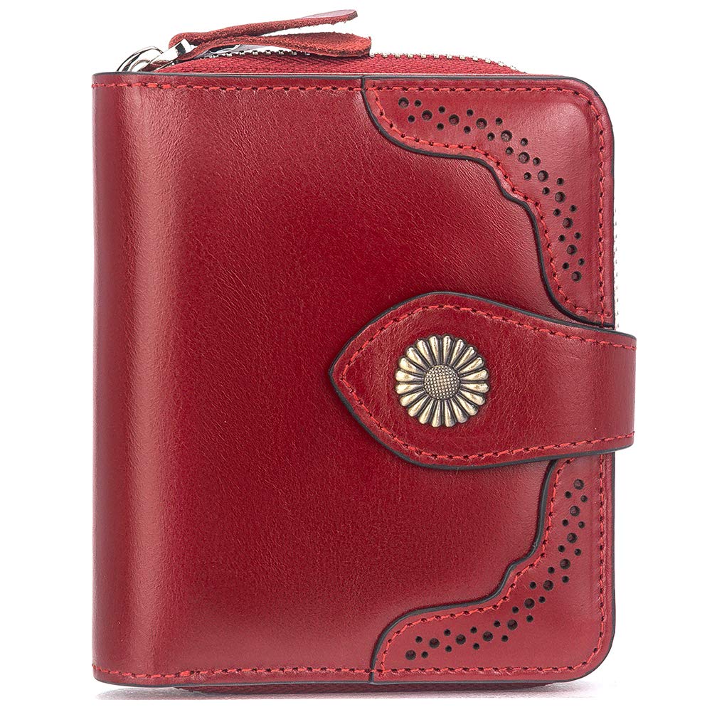 BOSTANTEN Genuine Leather Hobo Handbags bundle Leather Wallet for Women