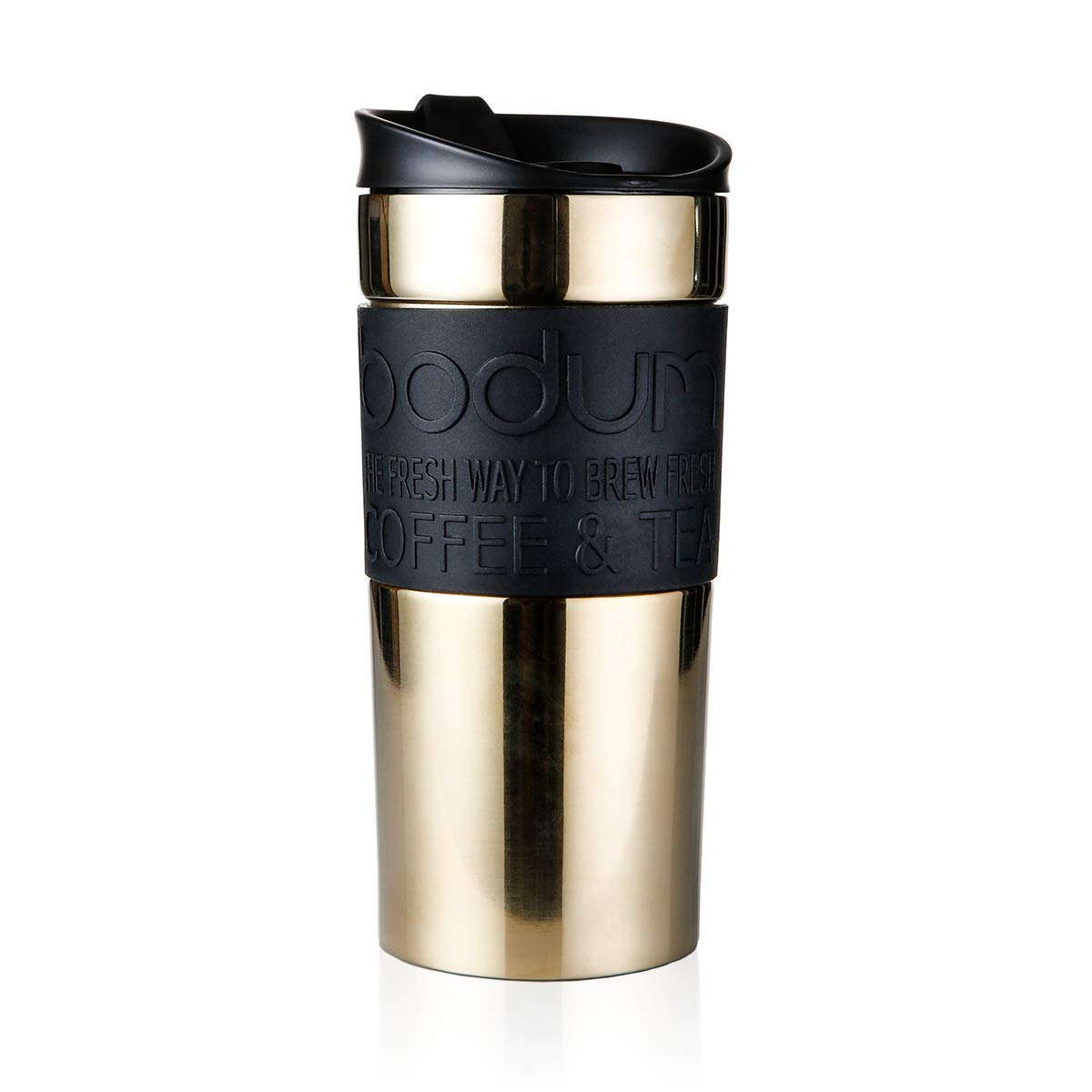 BODUM 12 oz Travel Mug, 12-Ounce, Cork