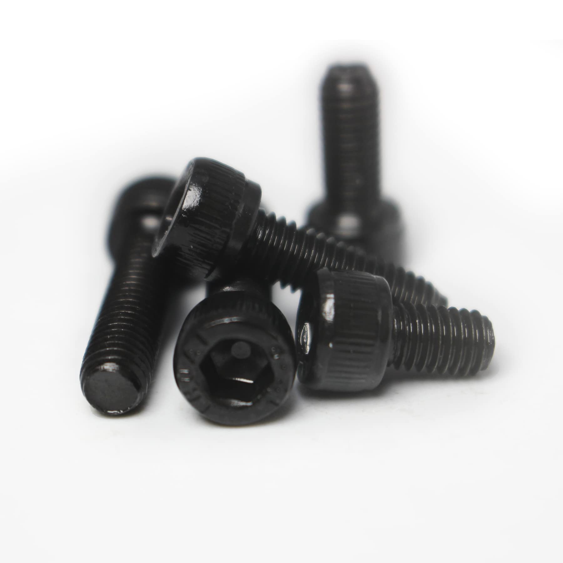 GUTEBANG M6 x 50mm Socket Head Cap Screws Bolts 12.9 Grade Alloy Steel Fully Threaded, Black Oxide Finish, Metric Machine Hex Socket Screw, 20PCS, M6 x 50mm(20PCS)