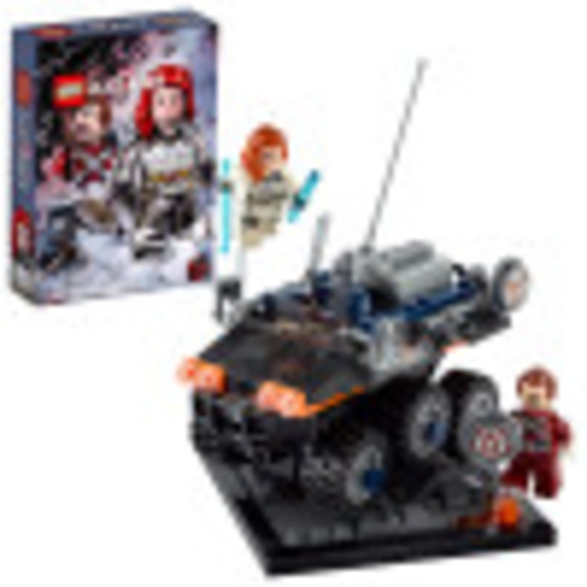LEGO Marvel Avengers Taskmasterβs Ambush 77905 Exclusive Black Widow Movie Building Kit; Includes Black Widow, Taskmaster and Red Guardian Minifigures and The Taskmasterβs Vehicle (230 Pieces)