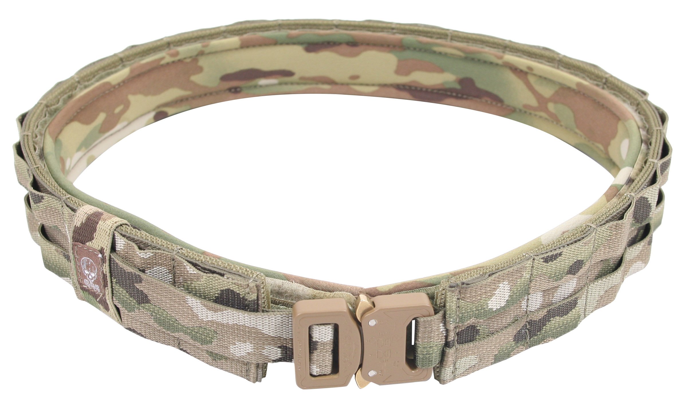 Grey Ghost Gear UGF Battle Belt with Padded Inner, Multicam, X-Large