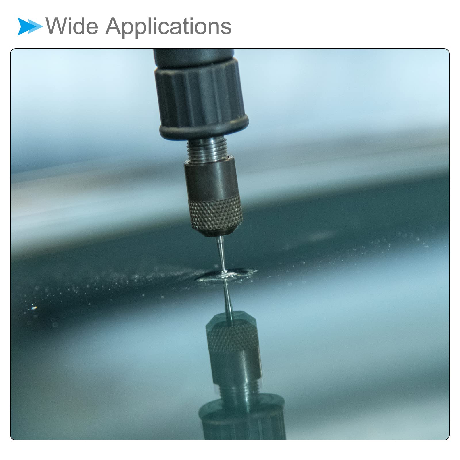 CoCud Diamond Twist Drill Bits, 1mm Drill Bit Diameter, Metric Tipped Drill Bit High Speed Steel - (Applications: for Glass Sea Shells), 10-Pieces