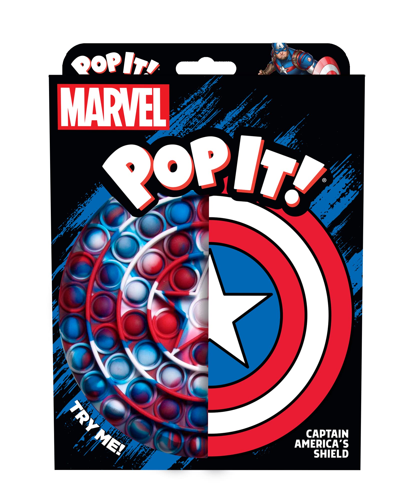 Buffalo Games - Marvel - Pop It! Captain America Shield