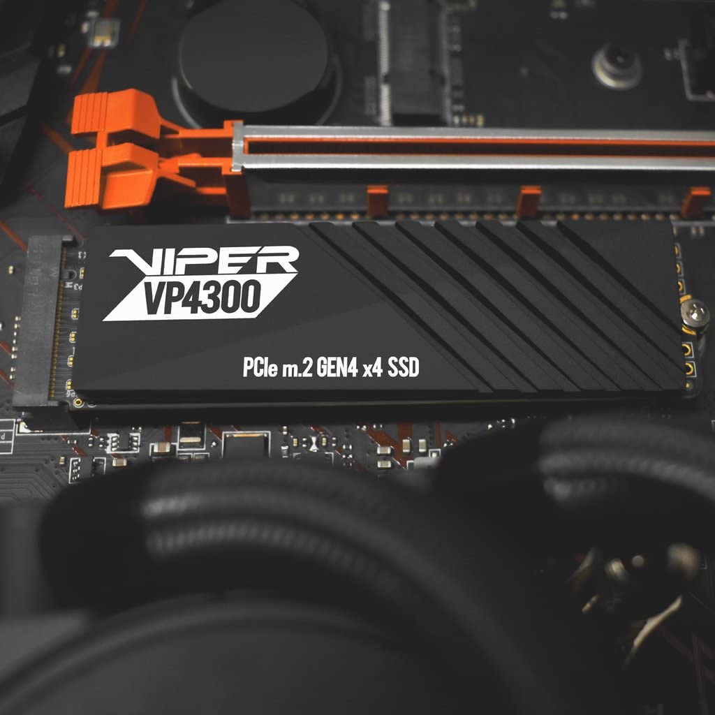 Patriot Viper VP4300 1TB Internal SSD W/HS - NVMe PCIe Gen 4x4 - M.2 2280 - Solid State Drive - VP4300-1TBM28H