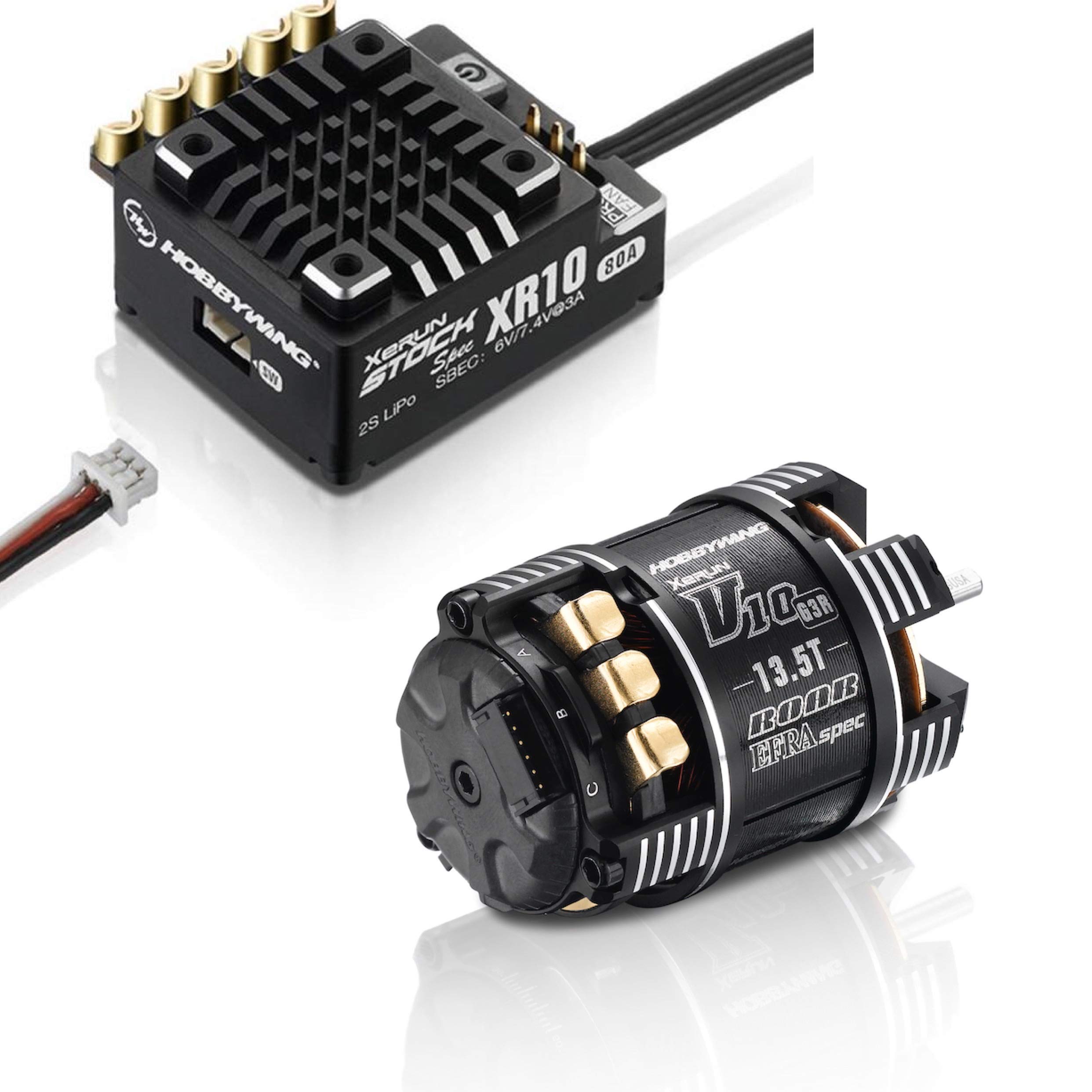 Hobbywing COMBO-XR10 Stock 2S+V10 G3R (25.5T)