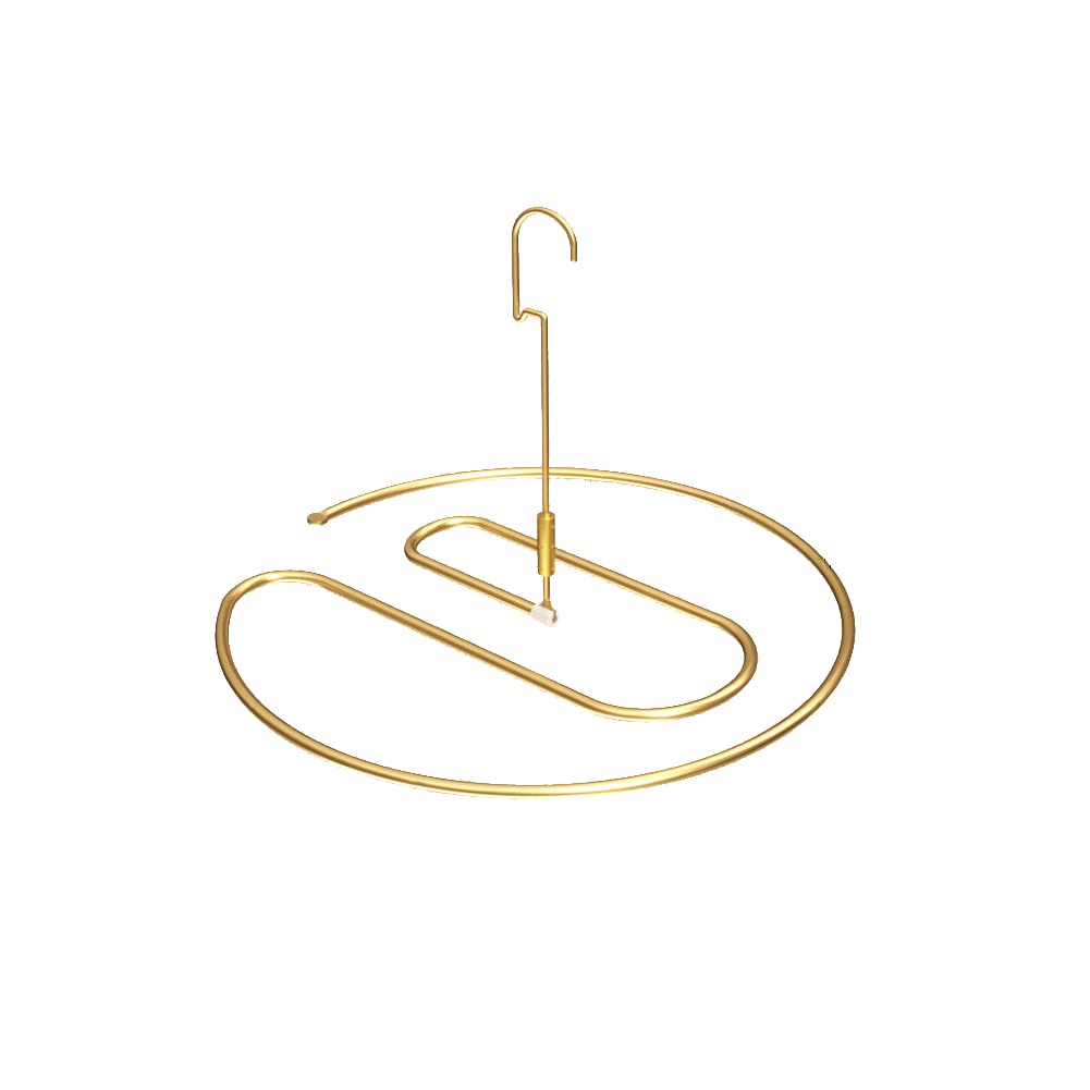DEPILA Spiral Sheet Hanger Space Saving Hangers for Sheets Bedspreads Coverlets Mattresses Tablecloths Sofa Covers Blankets Shawls Scarfs Capes A3 Coat Hanger