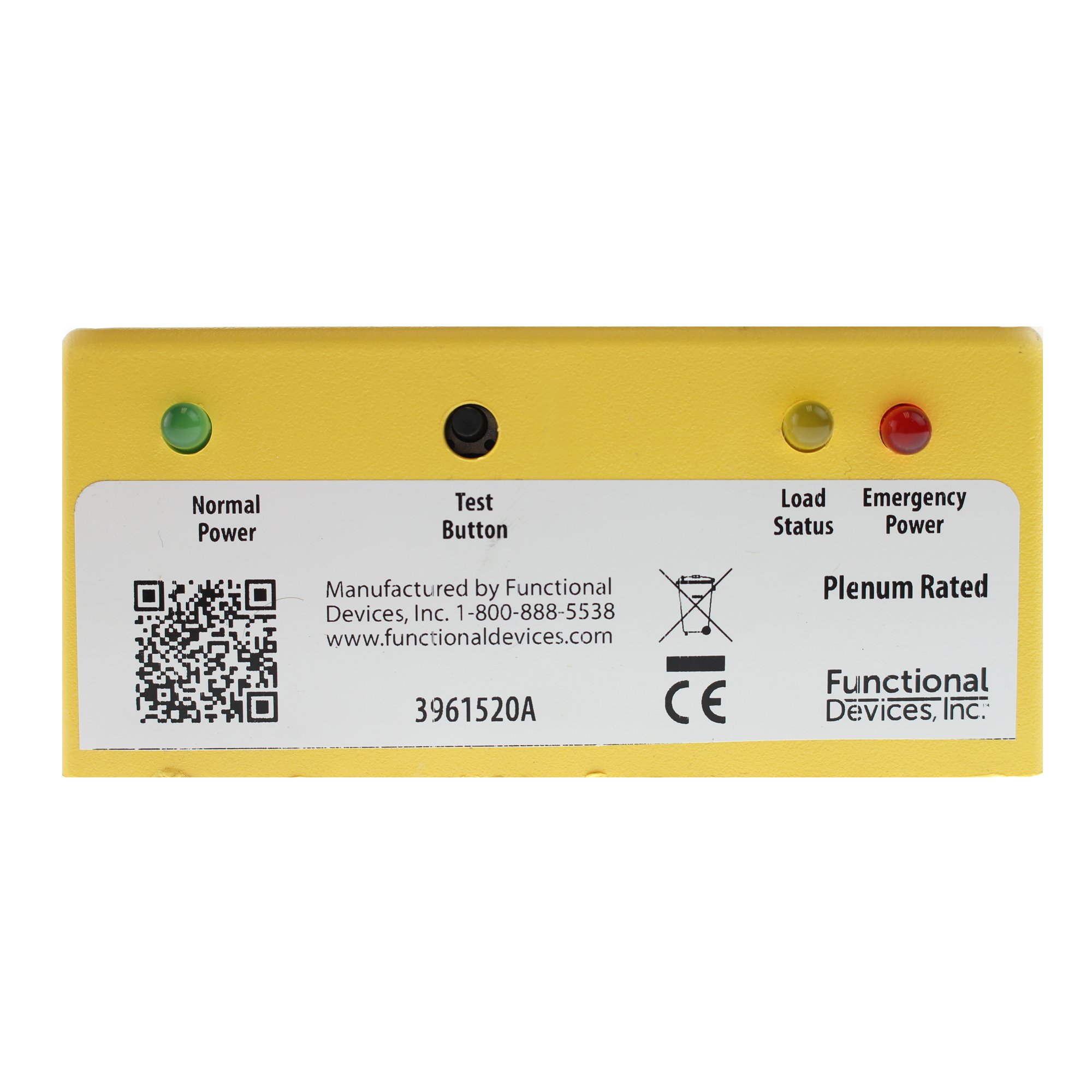Functional Devices ESRN Emergency Lighting Bypass Shunt Relay, UL924, 120/277V
