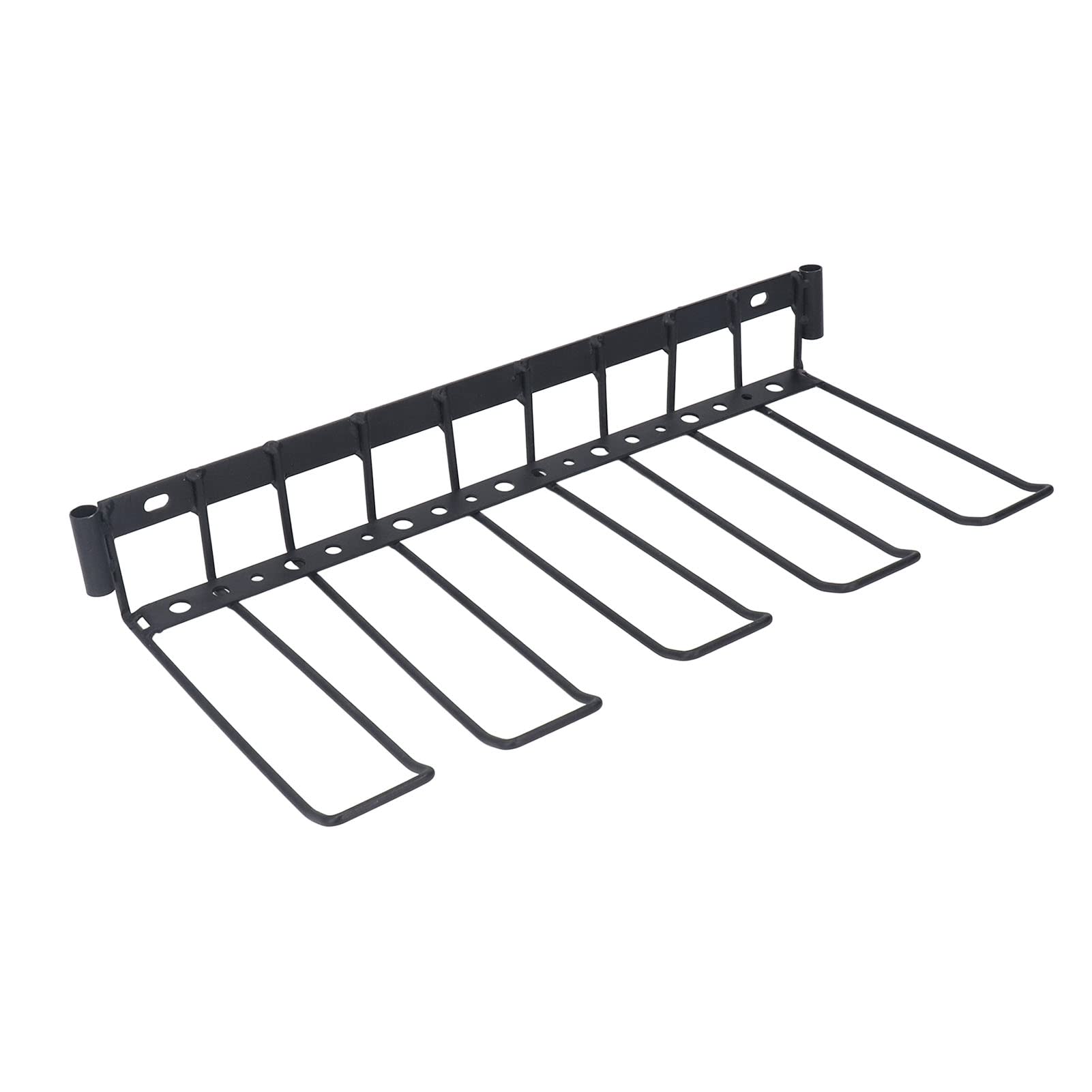 Deosdum Power Tool Organizer Rack, Alloy Steel Tools Storage Shelf Wall Mount Storage Rack Garage Tool Holder, Holds 4 Drills, for Home Garage Workshop