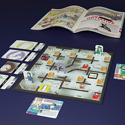The Initiative Board Game | Strategy/Narrative Puzzle/ Escape Room Game for Adults and Kids | Ages 8 and up | 1 to 4 Players | Average Playtime 30 β 60 Minutes | Made by Unexpected Games