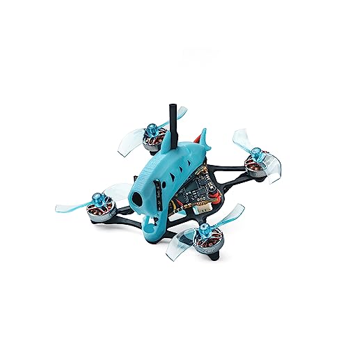 HGLRC Drashark 1.6 inch Toothpick FPV Drone, Built-in 200mw VTX Zeus5 AIO 1002 Motors with Elrs Receiver