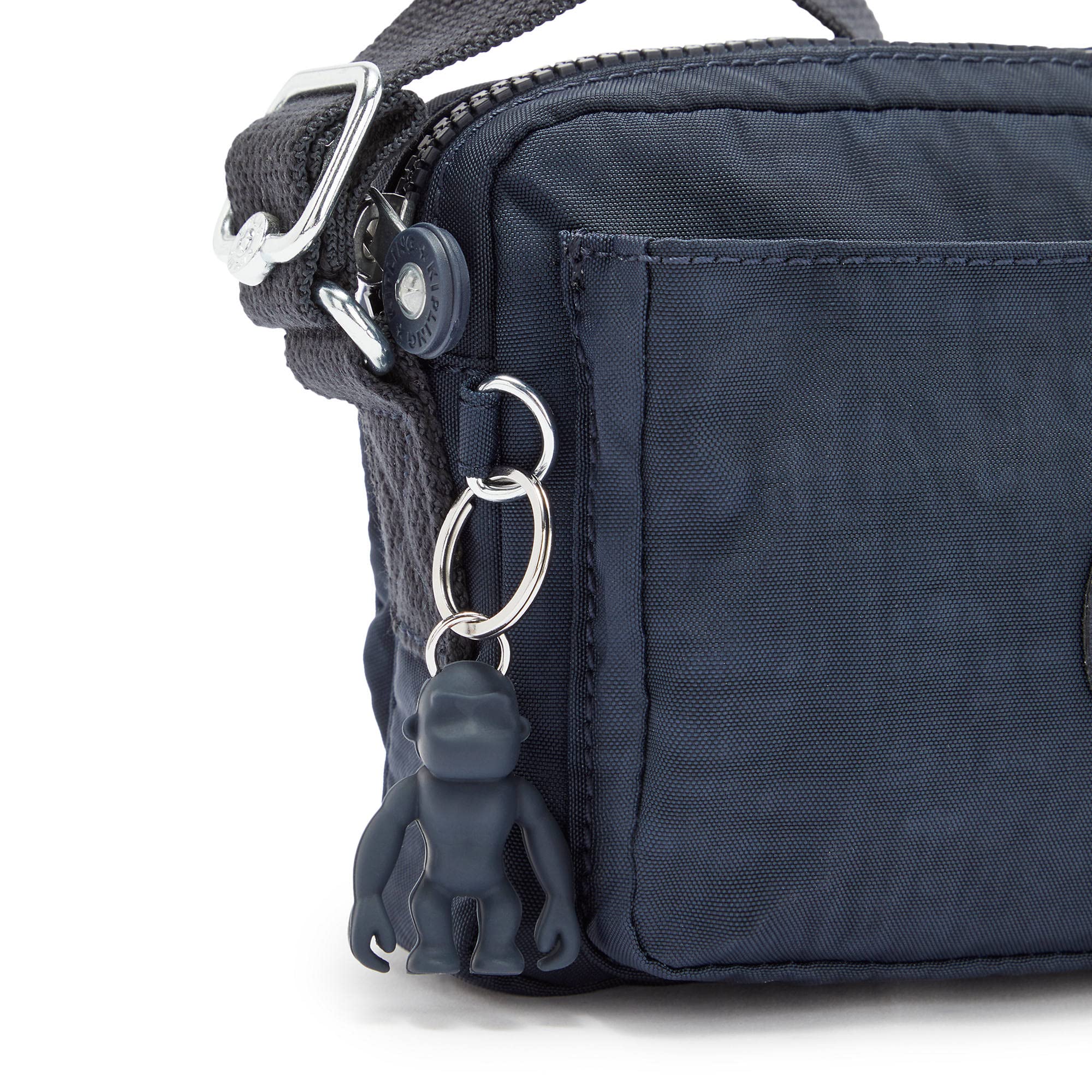 Kipling womens Women's Abanu Crossbody Handbag, Blue Bleu 2, 9.5 L x 6.75 H 3.5 D US