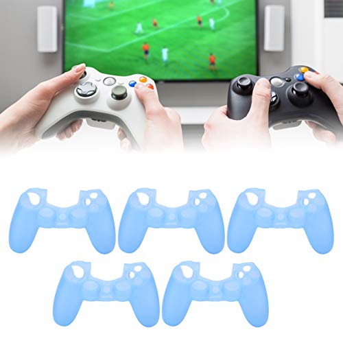 Protective Case Cover Soft Texture Non‑Slip for PS4 Game Machine(Blue)