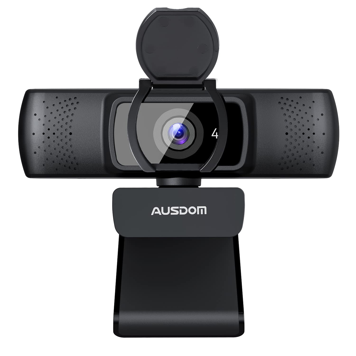 AUSDOM 2K Webcam, Live Streaming Web Camera with Microphone, Desktop or Laptop USB Webcam with 75 Degree View Angle, HD Webcam for Video Calling, Recording, Conferencing, Streaming, Gaming