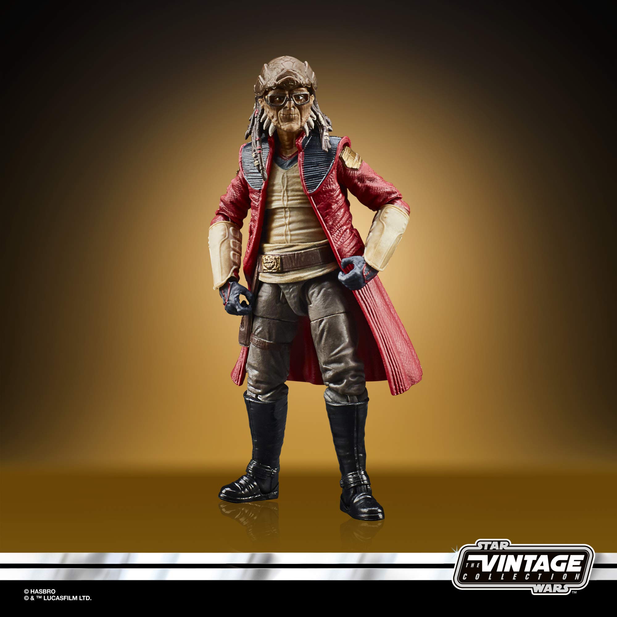 STAR WARS The Vintage Collection Hondo Ohnaka Toy, 3.75-Inch-Scale The Clone Wars Action Figure, Toys for Kids Ages 4 and Up