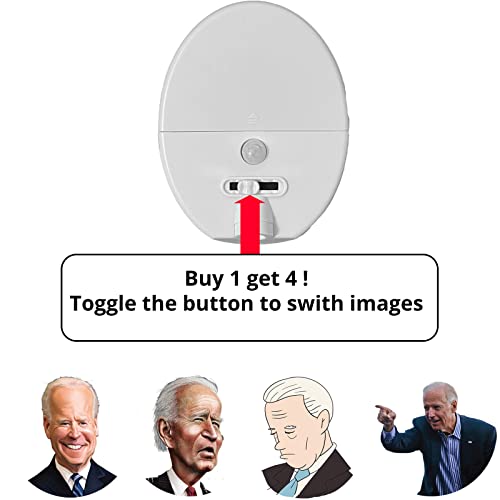 Toilet Night Light Projector with Motion Sensor, Let's Go Brandon Gift, Gag Gifts, Novelty Gifts, Funny Gifts, I did That Sticker for Men Women Father
