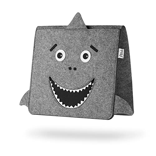 Shark Bedside Caddy Hanging Organizer Baby Shark Decor Boys Room Decor Bunk Bed Caddy for Top Bunk Bed Accessories Kids Room Decor Kids Room Organizers and Storage Bedroom Nursery Bedside Organizer