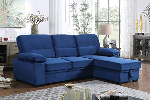 Lilola Home Kipling Sectional, Blue