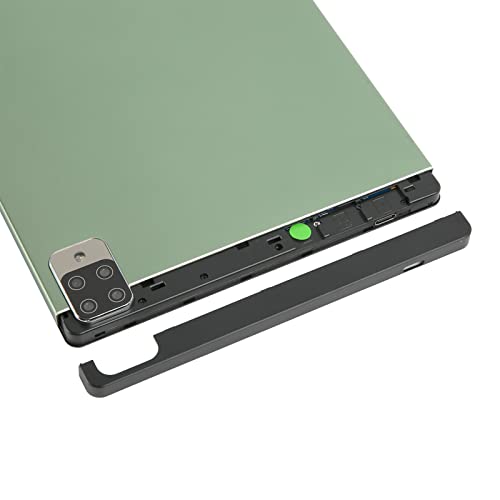 BUUA HD Tablet, Green 10.1 Inch Tablet 5G WiFi Front 200w Rear 500w for 12 for Painting (US Plug)