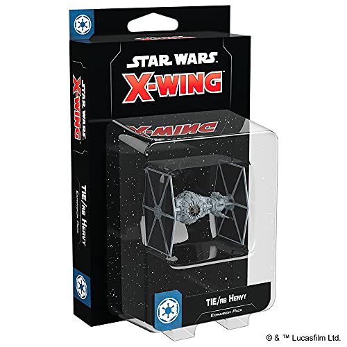 Star Wars X-Wing 2nd Edition Miniatures Game TIE/rb Heavy EXPANSION PACK - Strategy Game for Adults and Kids, Ages 14+, 2 Players, 45 Minute Playtime, Made by Atomic Mass Games