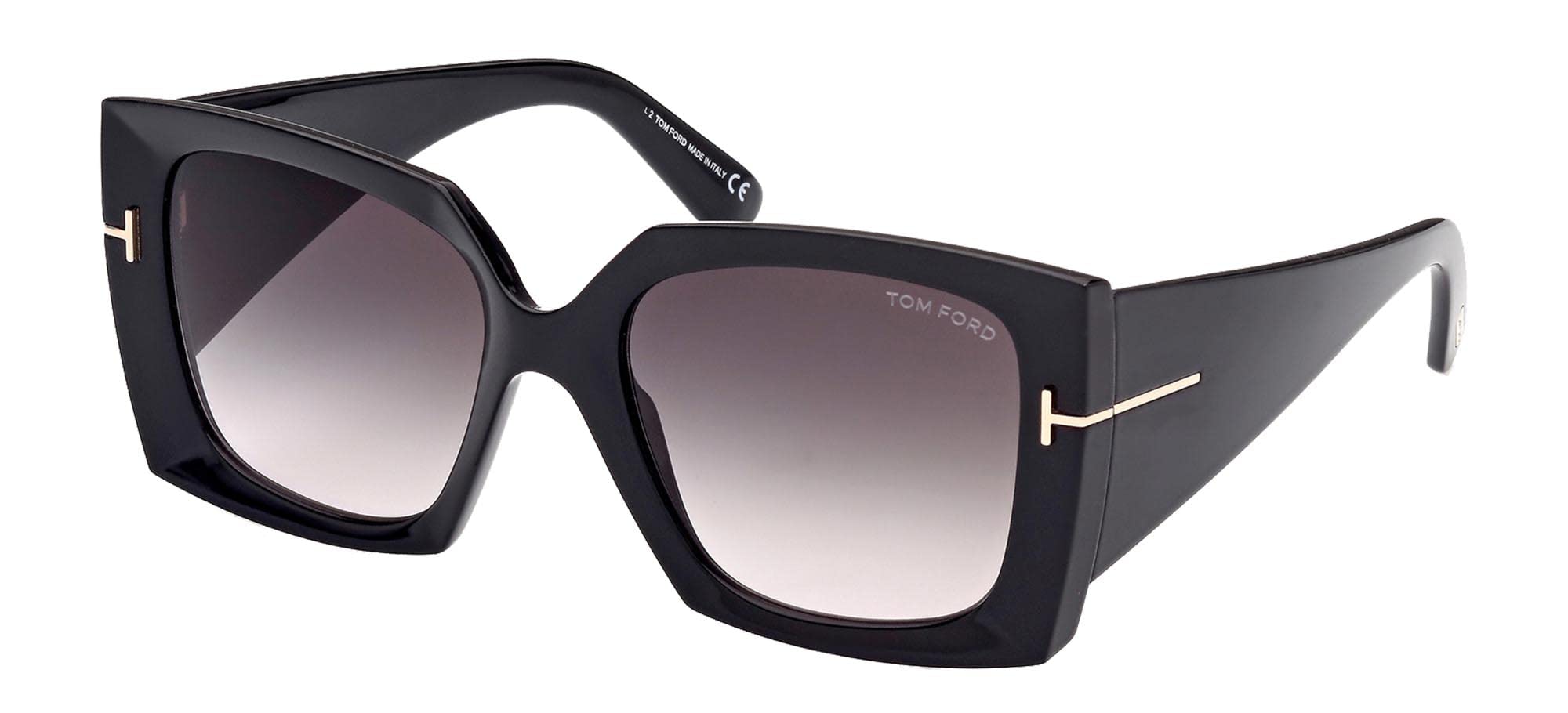Sunglasses TOM FORD FT0921 Jacquetta 01B Woman sunglasses color Black smoke lens size 54 mm
