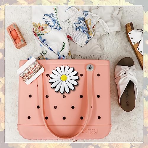 SHIYIXING Flower Charms for Bogg Bag, Bogg Bag Charms Accessories,Decorative Charm for Beach Tote Bag Rubber Beach Bag