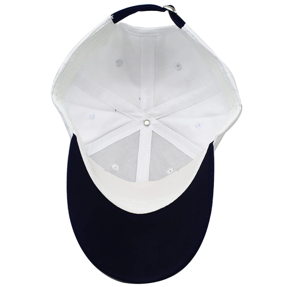 Blue Embroidered Adjustable First Mate Matching Skipper Boating Baseball Caps Nautical Marine Sailor Navy Hats (First Mate)