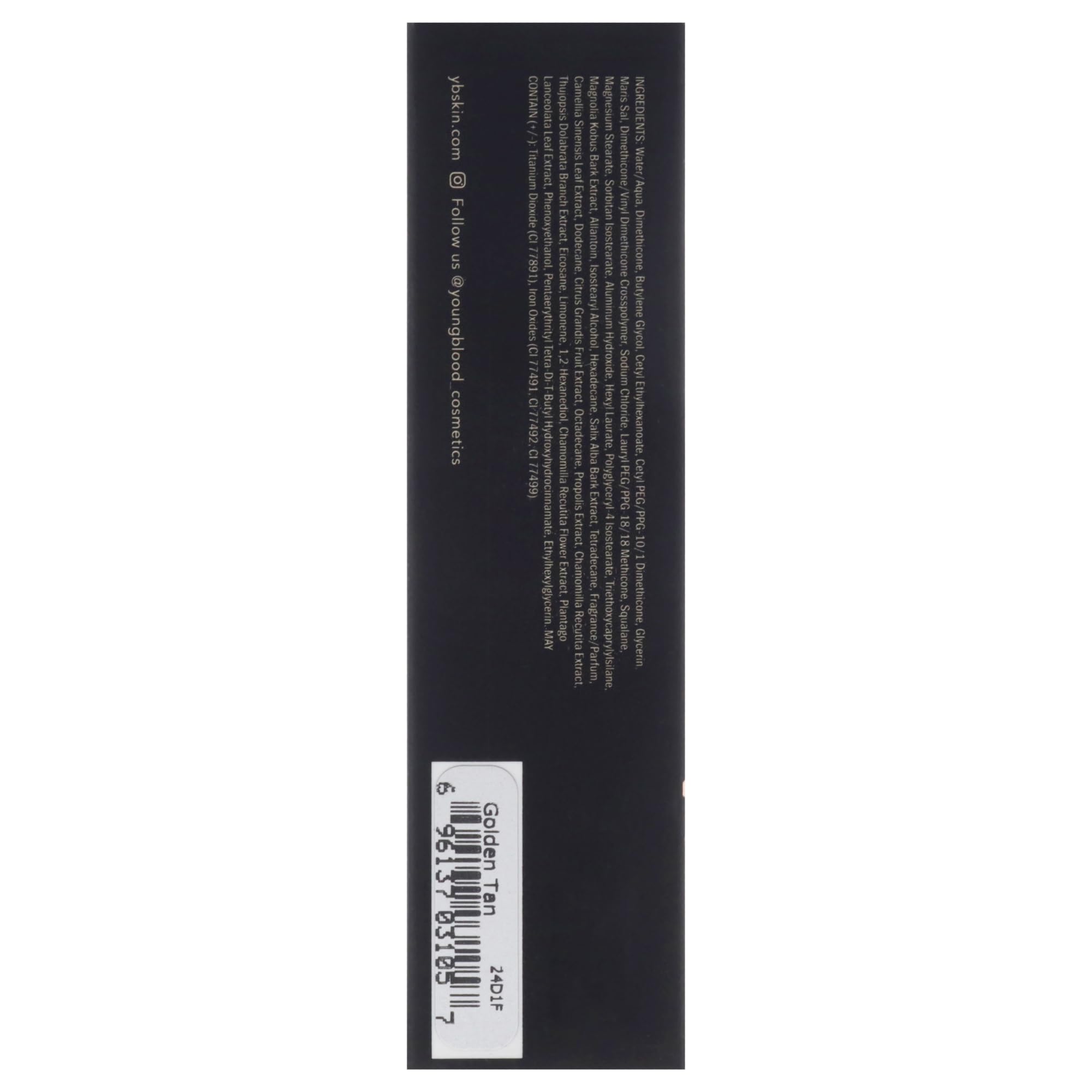 Youngblood Mineral Cosmetics Liquid Mineral Foundation, Golden Sun (Old Version) | Full Coverage Mineral Lightweight Makeup | Vegan, Cruelty Free, Paraben Free