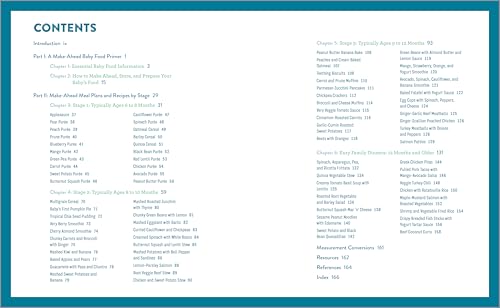 Make-Ahead Baby Food Cookbook: Meal Plans and Recipes for Every Stage
