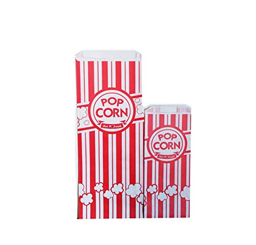 Popcorn Bags - 1oz Popcorn Bag - 2 oz Popcorn Bags - Paper Popcorn Bags - Paper Popcorn Bags, Movie Popcorn Bags - Bolsas de Palomitas - Jumbo Popcorn Bags - Small Popcorn Bags