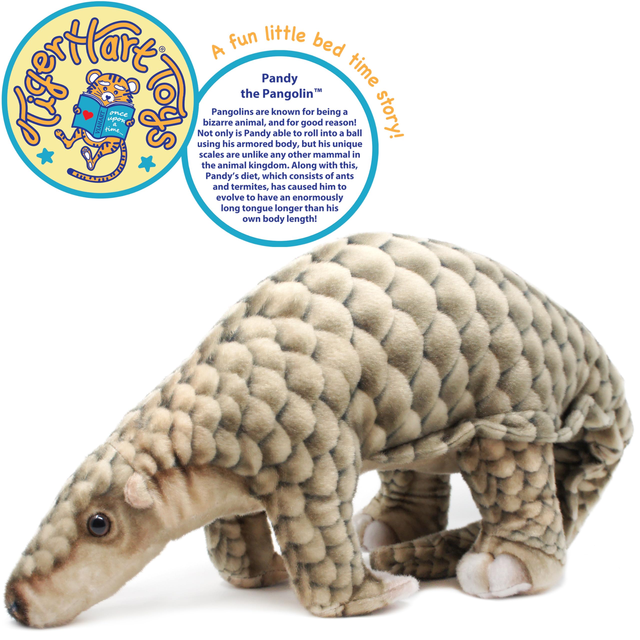 TigerHart Pandy The Pangolin - 30 Inch Stuffed Animal Plush