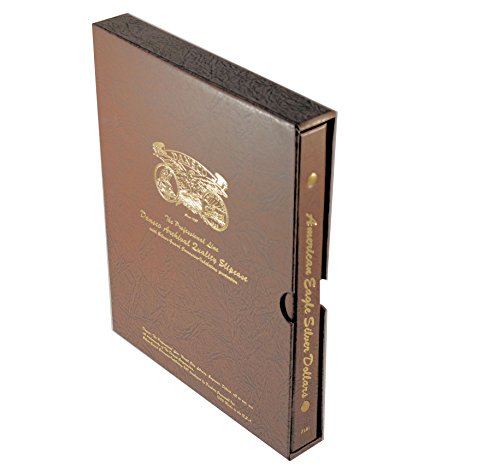 Dansco US American Silver Eagle Coin Album 1986 to Date with Slipcase #7181