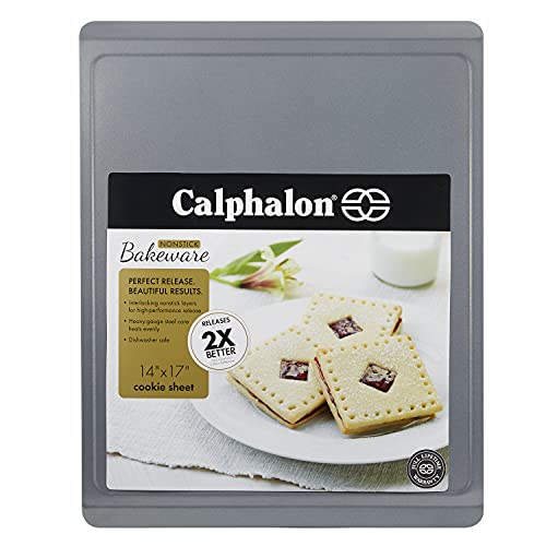 Calphalon Nonstick Bakeware, Cookie Sheet, 14-inch by 17-inch