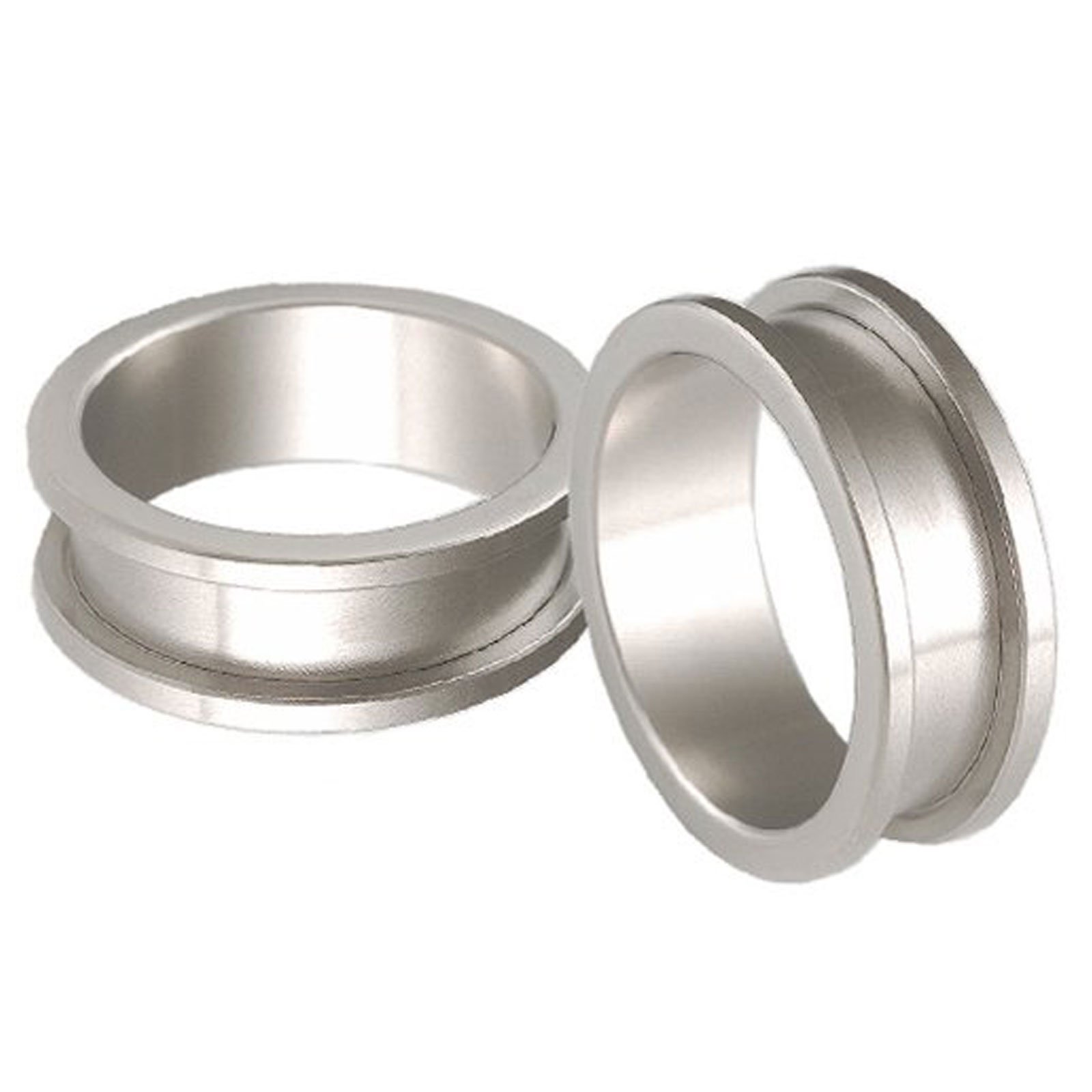 bodyjewellery 15/16 gauge 24mm Surgical Steel Flesh Tunnels Ear Plugs AFUT Ear Stretching 2Pcs