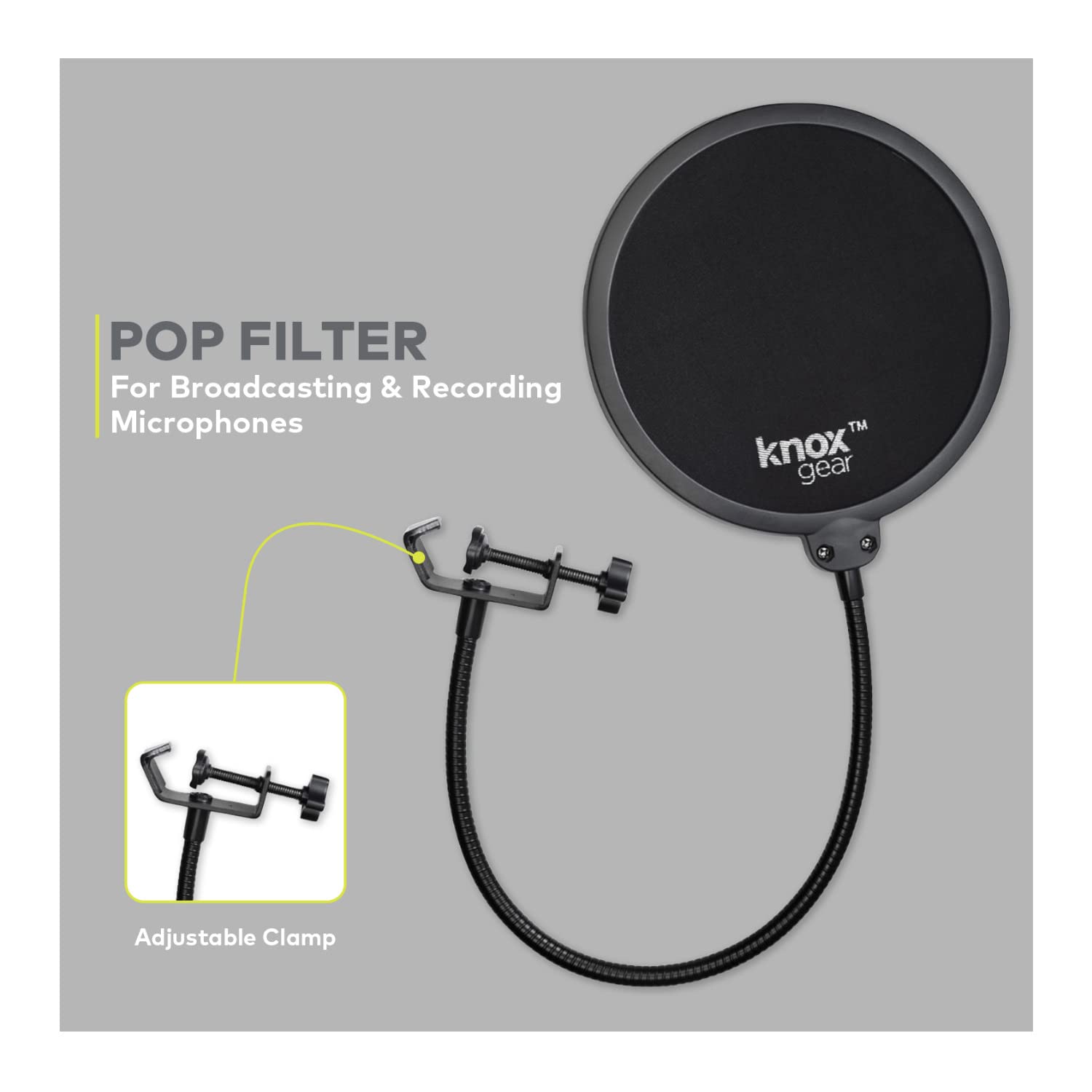 Blue Microphones Snowball USB Mic (Brushed Aluminum) Bundle with Boom Scissor Arm, Shock Mount and Pop Filter (4 Items)
