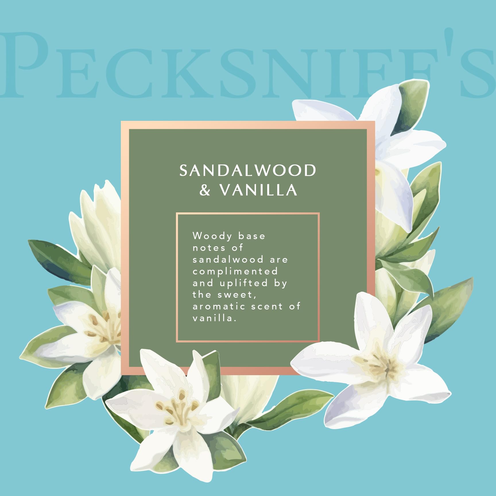 Pecksniff's Moisturizing Hand Wash - Vitamin B Enriched, Natural & Gentle Cleanser, Luxurious Hand Wash 500ml/16.9 fl oz (Sandalwood & Vanilla)