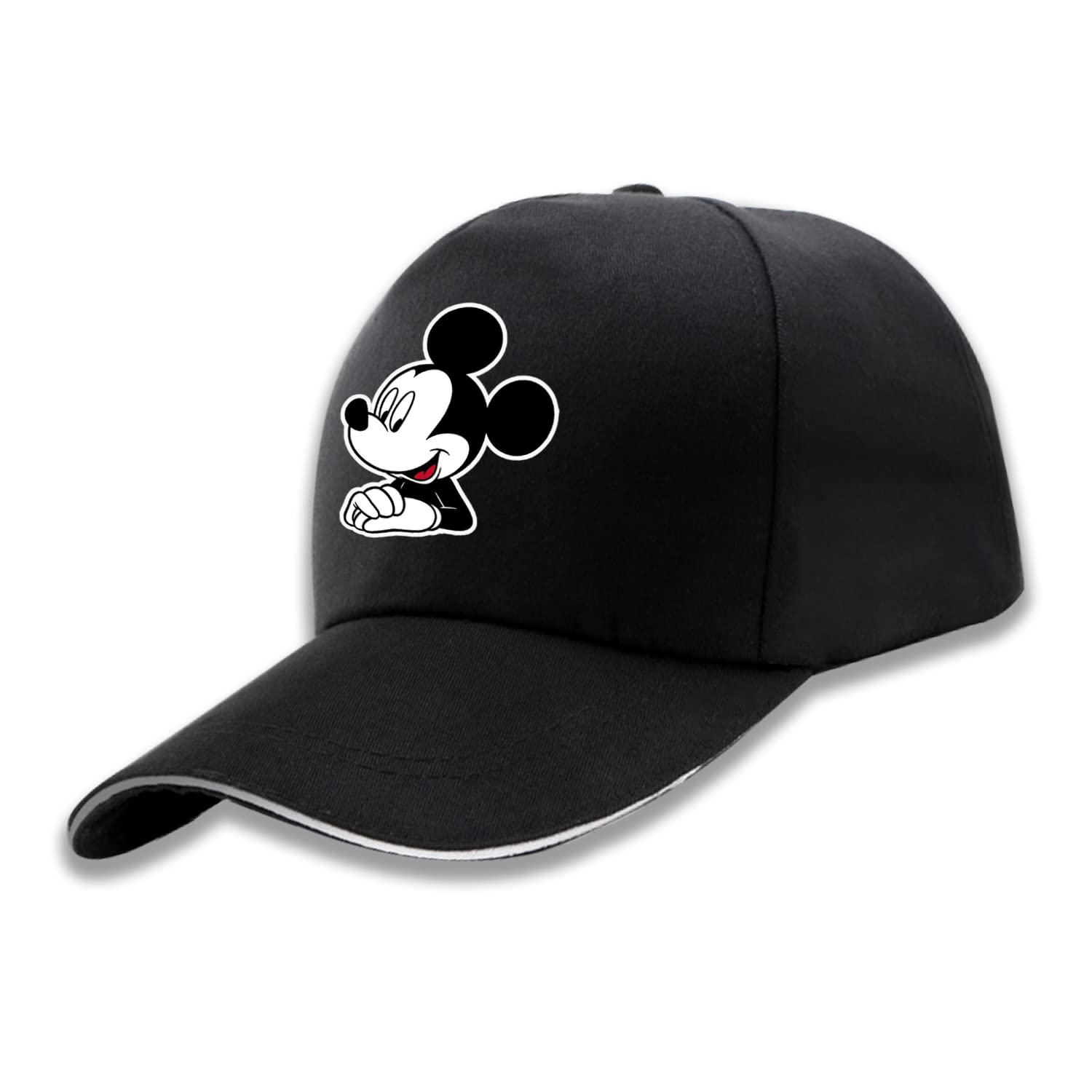 Black Baseball Hat for Men Women Adjustable Dad Hats Ball Cap