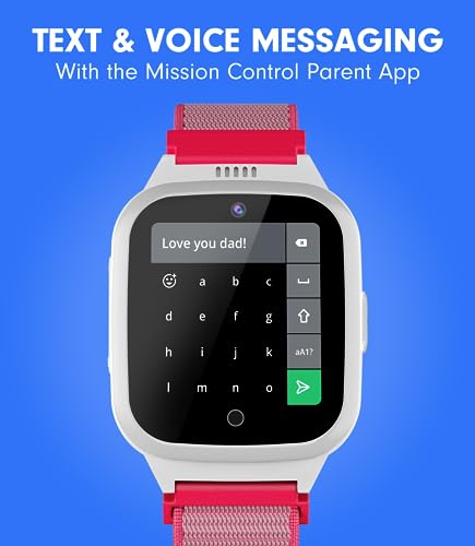 JrTrack 2 SE Smart Watch for Kids by Cosmo | 4G Phone Calling & Text Messaging | SIM Card & Flexible Data Plans | GPS Tracker Watch for Kids | Childrenās Smartphone Alternative (Pink)