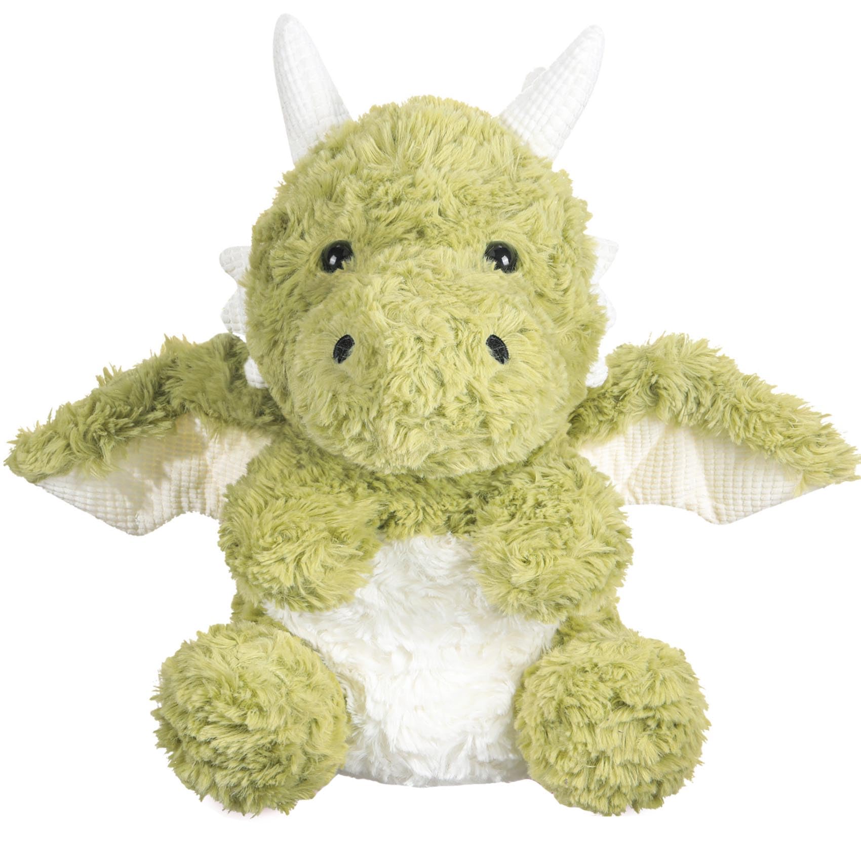 EOUOBOMO Little Flying Dragon Plush,Cute Dinosaur Stuffed Animals Pillow,Kawaii Fire Dragon Animal Plushies Toy, for Adults and Kids,7.88",Green