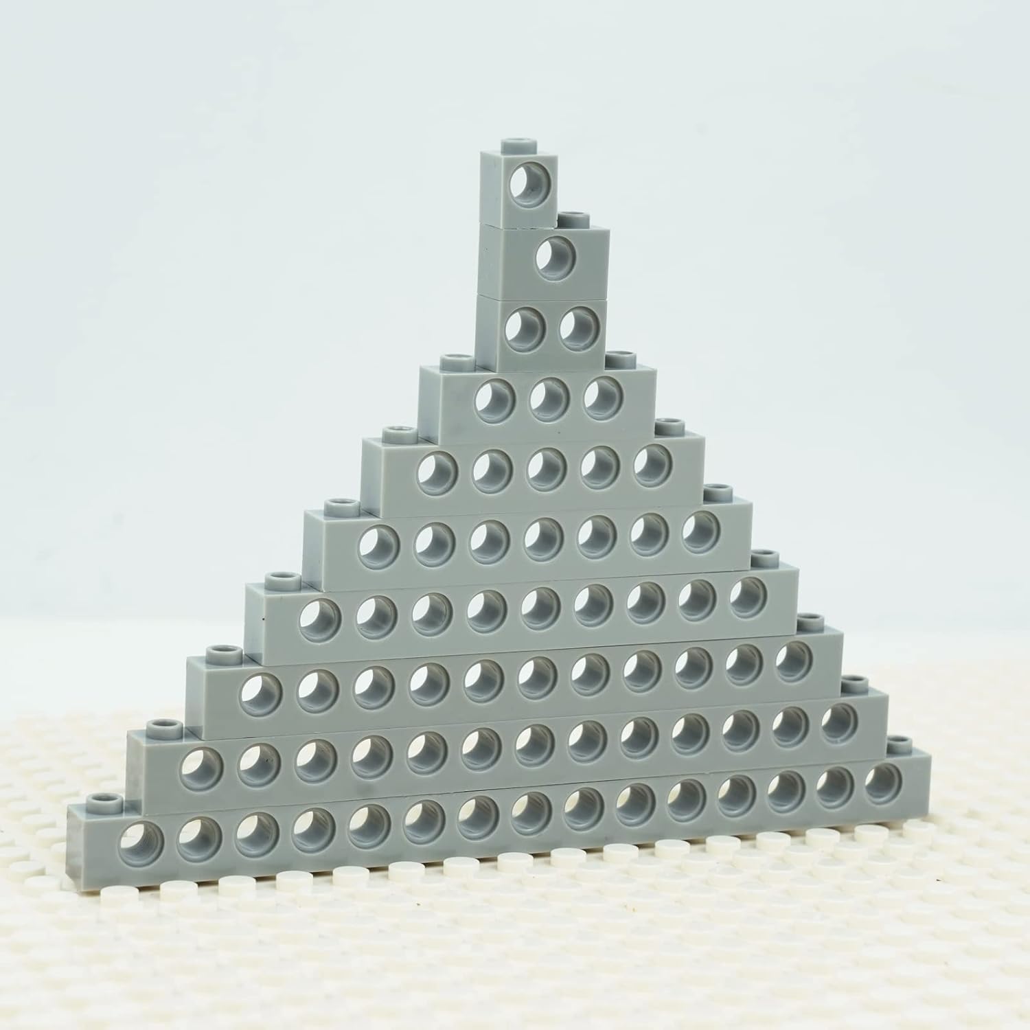 BroTex Technical Parts Beams Series - 500G Brick Connectors Building Block Sets, Classic Bulk Pieces Toys
