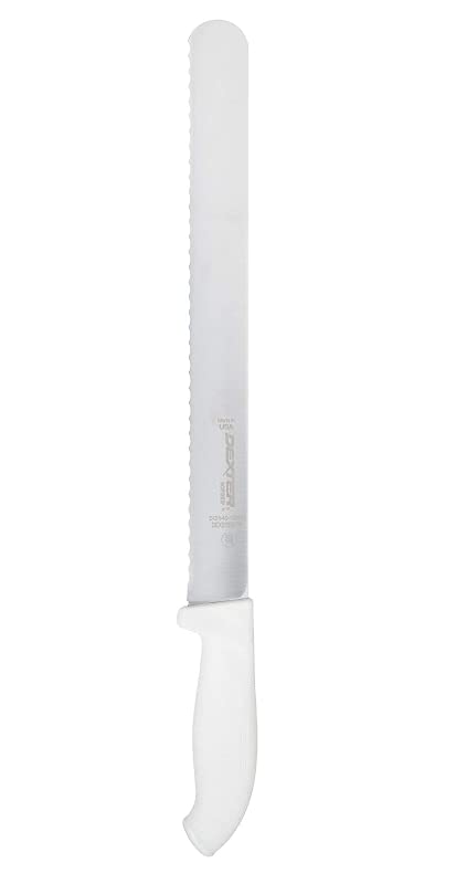 Dexter Russell SG140-12SC-PCP SofGrip 12" Scalloped Roast Slicer