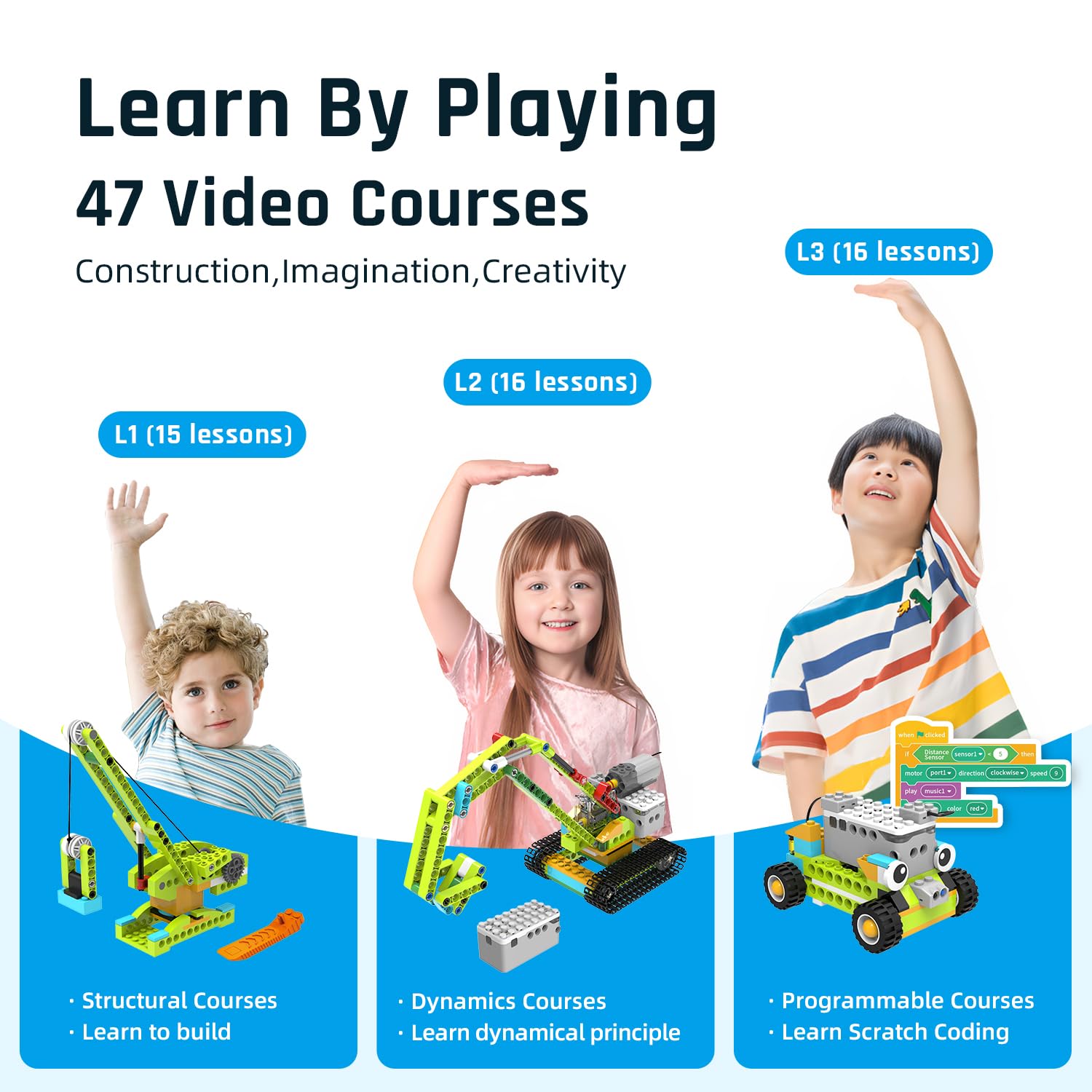 Coding Robot Kit for Kids Ages 6+, 200+ in 1 APP Control Dinosaur Robot Toy, Educational Scratch Programming Robotic Kit with 47 Video Courses,Birthday for Boys Girls(600 Blocks)