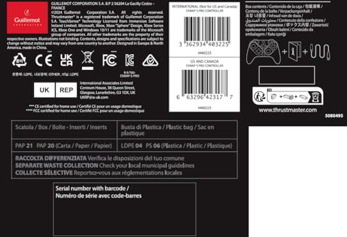 ThrustMaster ESWAP S Controller for Xbox Series X|S/Xbox One/PC